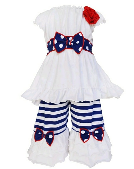 Ann Loren | Matching Sets | Nwt Annloren Girls 2pc Set Sz 78 | Poshmark